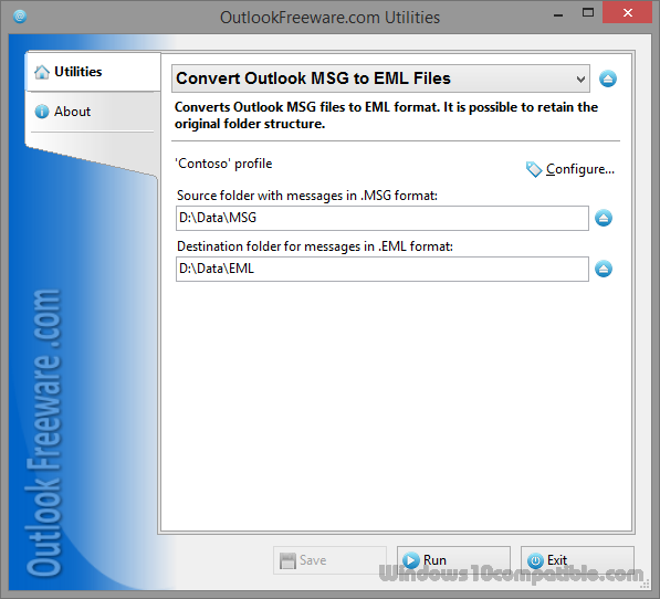 Convert Outlook MSG To EML Files 3 8 Free Download